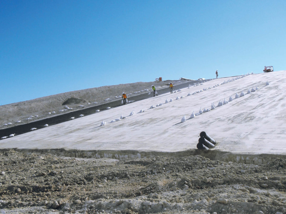 ‘Subtitle C’ mixed waste embankment cover system - Geosynthetics Magazine