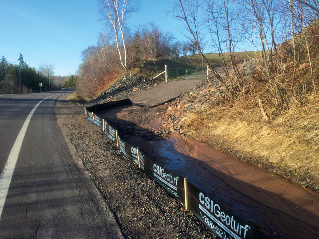 Springtime failure of a cold-climate geotextile riprap slope ...