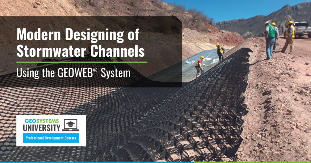 Webinar – Modern Designing of Stormwater Channels Using the GEOWEB ...