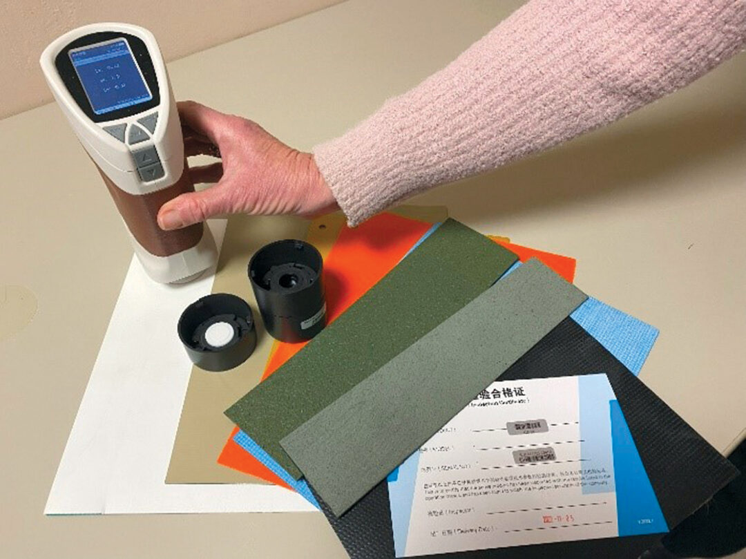 Color, color comparison and color fastness of geomembranes ...