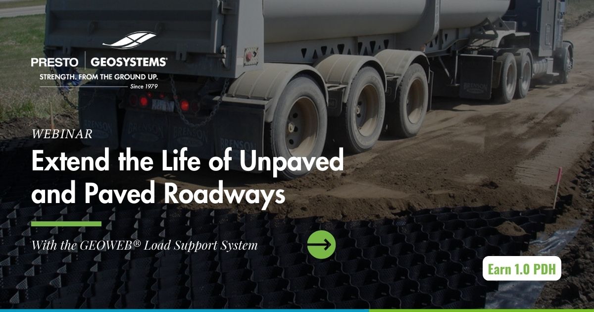 Webinar - Extend the Life of Paved/Unpaved Roadways – Aug. 13 ...