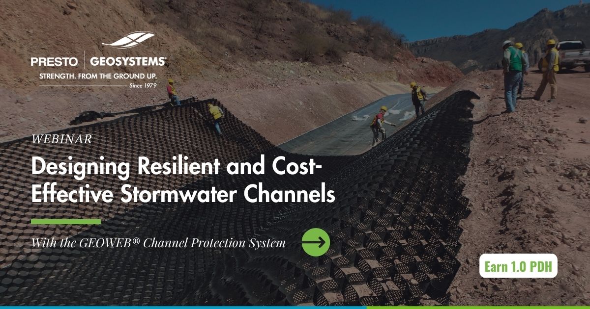 Webinar - Designing Resilient and Cost-Effective Stormwater Channels ...