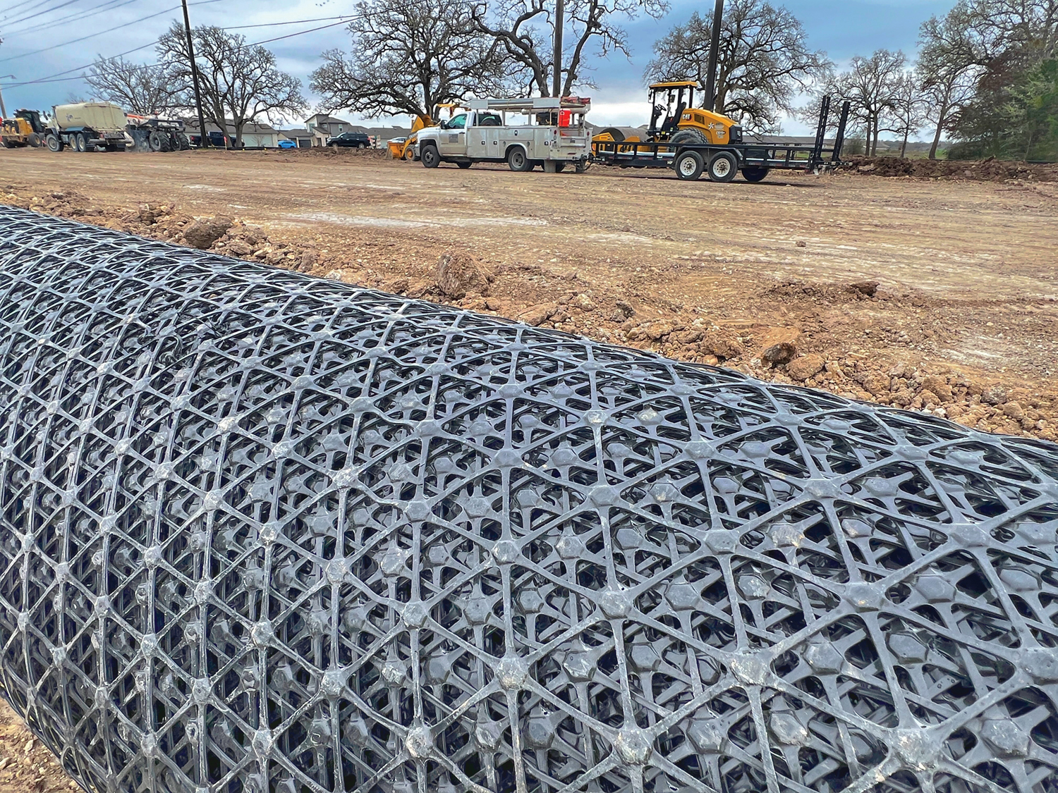 The role of a biaxial geogrid in subgrade stabilization - Geosynthetics ...