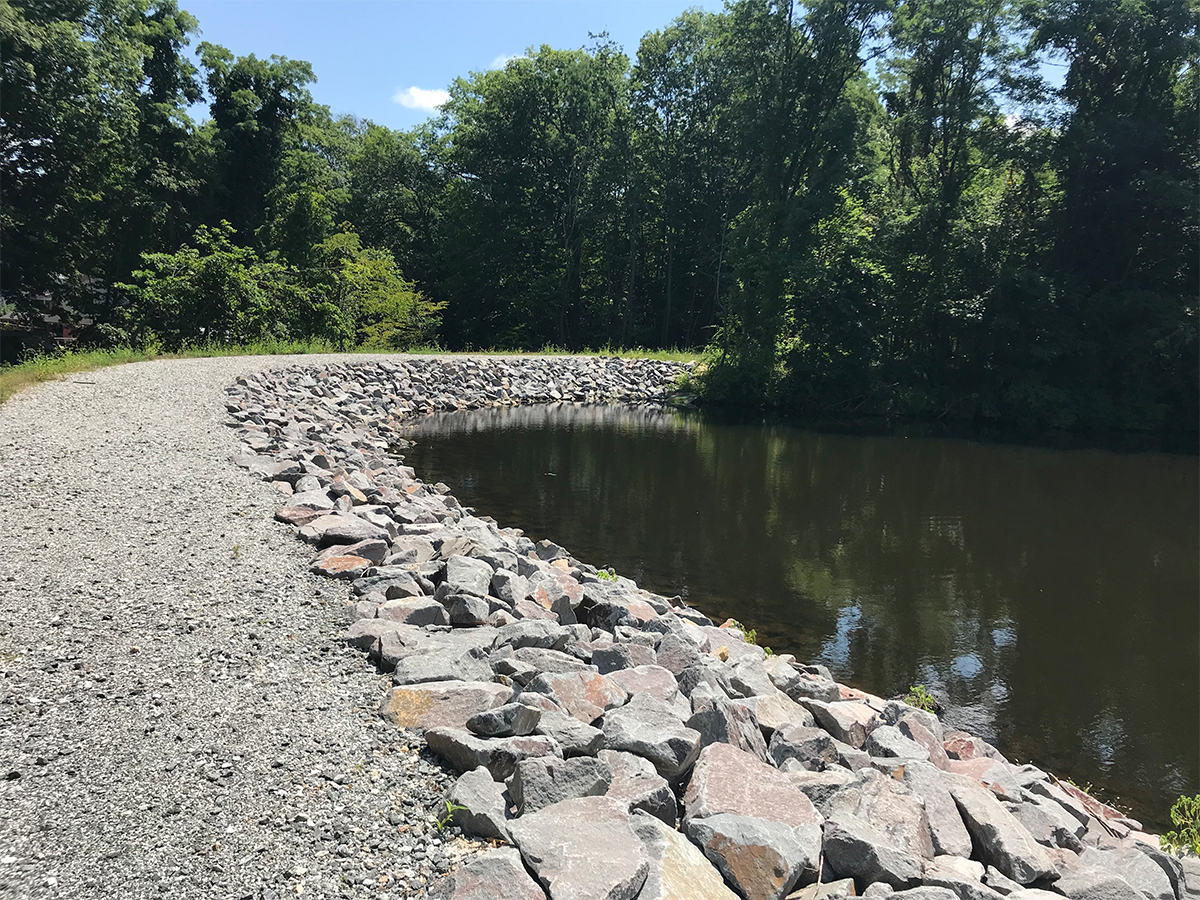 Geocells installed for dam rehabilitation project in Massachusetts ...