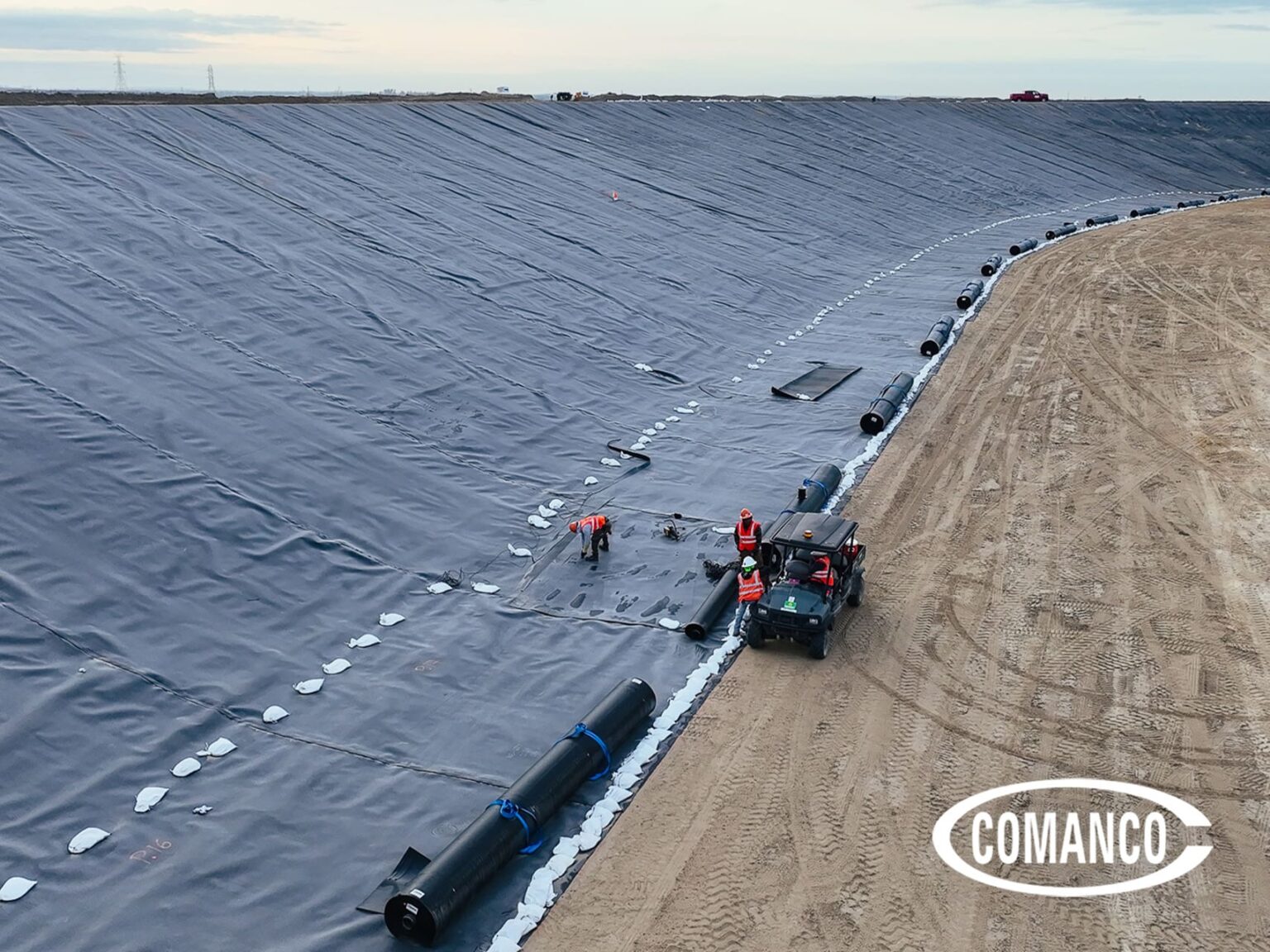 COMANCO continues gypsum stack liner rehabilitation project ...