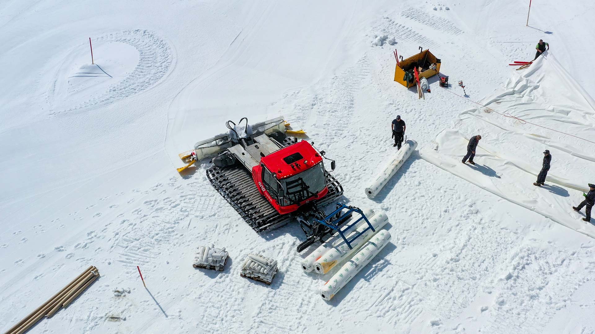 Glacier protection with geotextiles: A sustainable solution for the ...